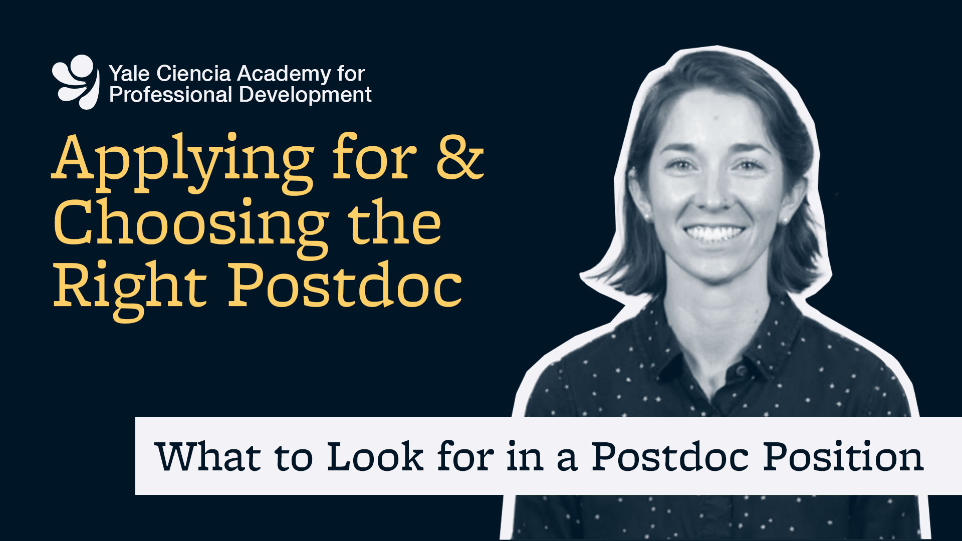 The Strategic Postdoc | Free Online Course | Science Communication Lab
